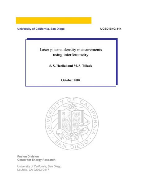 Pdf Lib Report Ucsd Eng