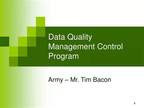 Ppt Data Quality Management Control Program Powerpoint Presentation