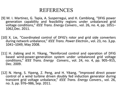 Dfig Based Wind Turbine Pptx