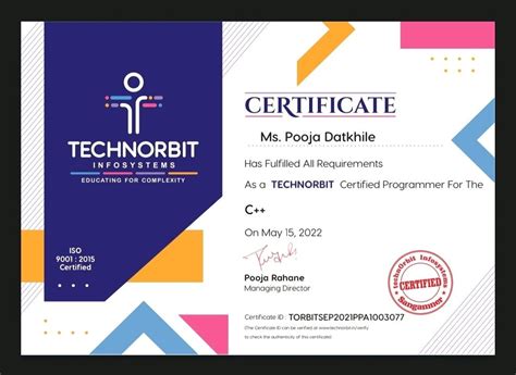 Pooja Datkhile On Linkedin Technorbitinfosystem