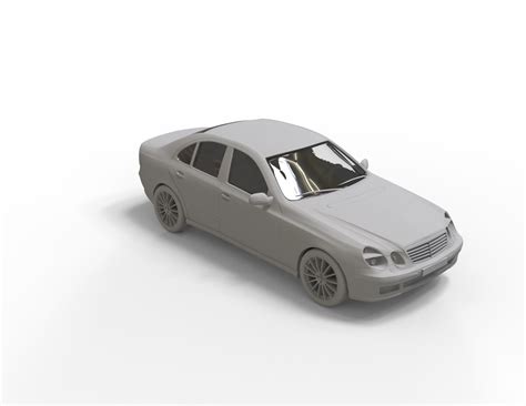 Mercedes Benz E Class 2007 3d Model 3d Printable Cgtrader