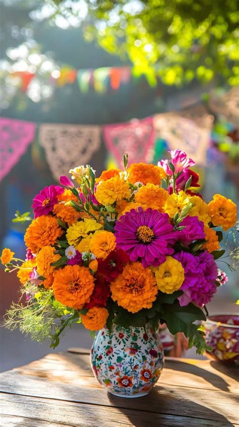 Mexican Flower Arrangements