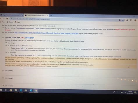 For This Assignment You Have To Use Mars To Complete