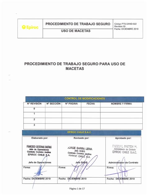 Pts Dand 022 Uso De Macetas Pdf