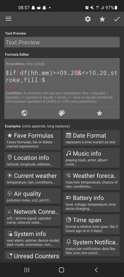 Formula Help R Kustom