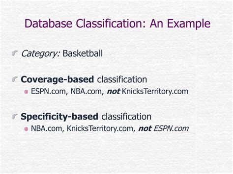 Ppt Probe Count And Classify Categorizing Hidden Web Databases Powerpoint Presentation Id