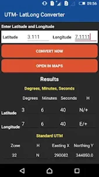 Utm Latlong Conversor For Android Download
