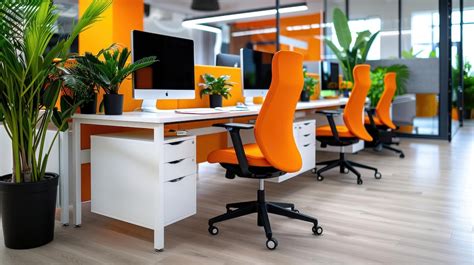 Innovative Modern Company Office With Collaborative Workspaces And Advanced Technology Tools