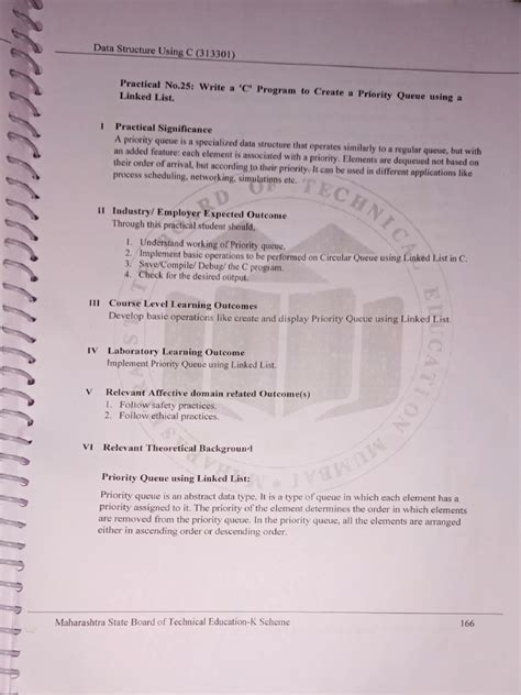 Practical 25 Dsu Pdf Queue Abstract Data Type Information