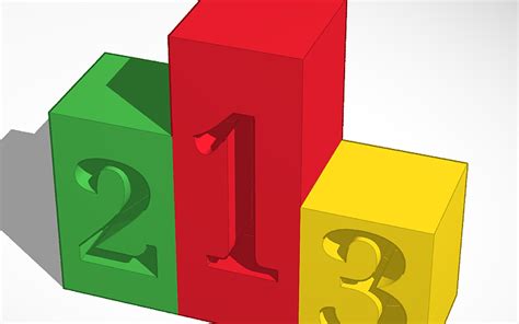 3d Design Podium Tinkercad