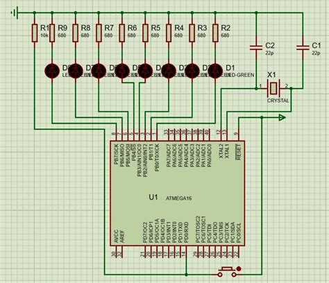 Github Maryamsaeedmehrblinkingled Blinking Led With Push Button In Assembly For Atmega16