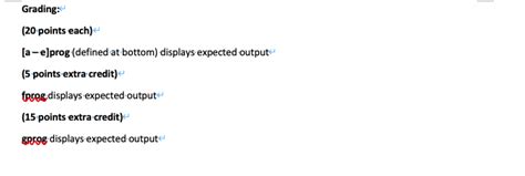 homework summary for this part of the homework