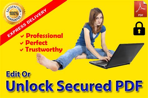 Edit Or Unlock Secured PDF Document For SEOClerks
