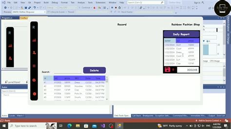 Datagridview Row Count Show On Textbox Youtube