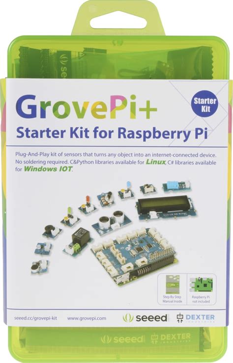 Seeed Studio Seeed Studio GrovePi Starter Kit Grove Sensors For Raspberry Pi