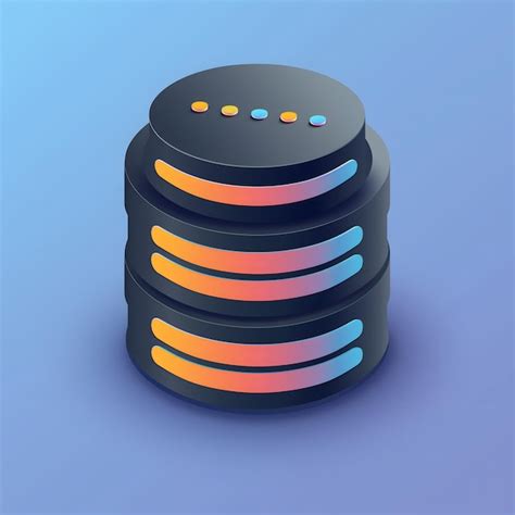 Premium Photo Isometric Data Center Infrastructure Illustration