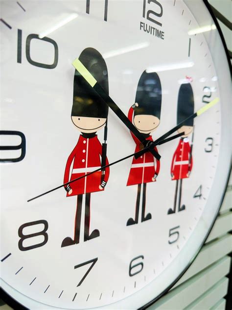 fujitime wallclock simple wallclock dandelion wallclock soldier wallclock zebra wall