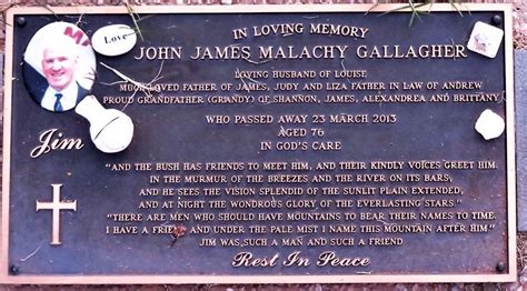 John James Malachy “jim” Gallagher 1936 2013 Find A Grave Memorial