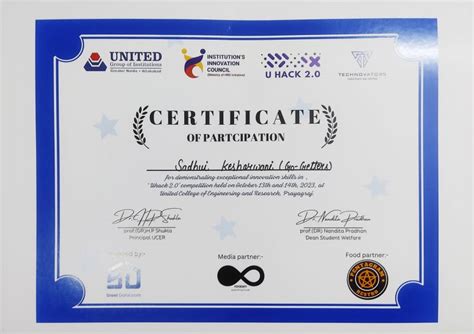 Sadhvi Kesarwani On Linkedin Proud Participant In Uhack 20 Hackathon Contributing To