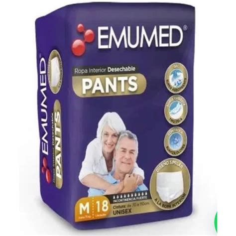 Pañal Adulto Emumed Pants Talla M Pañales A Domicilio