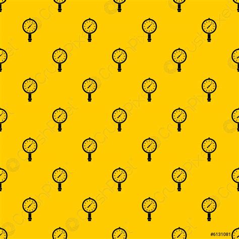 Manometer Or Pressure Gauge Pattern Vector Stock Vector 6131081 Crushpixel