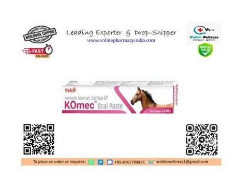 Ivermectin Oral Paste At ₹ 350 Stripe In Nagpur Id 2854742133462