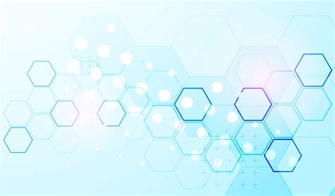 Abstract Blue Science Background Royalty Free Vector Image