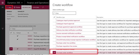 Purchase Order Workflow Activate Workflow Workflow Part 1 Dynamics 365