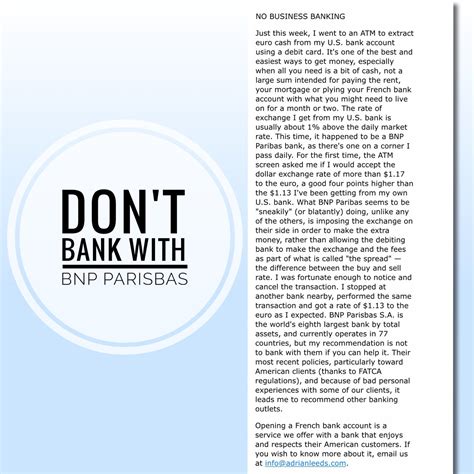 Dont Bank With BNP Ways To Get Money How To Get Money Bank