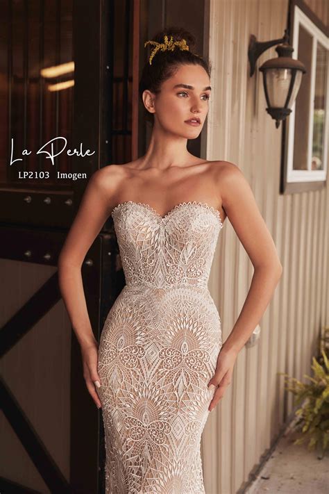 La Perle Lp2103 White Lace And Promises La Perle Lp2103 White Lace And Promises