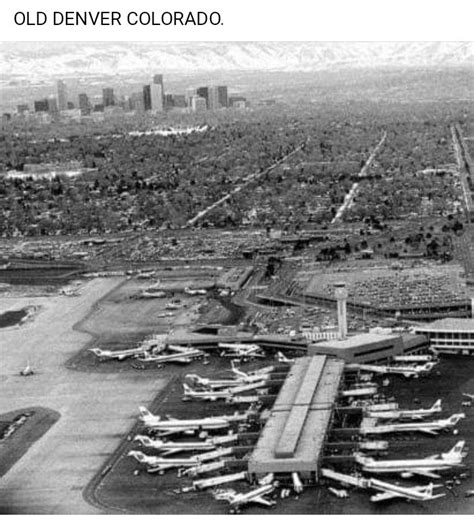 Denvers Old Stapleton Airport Landing Flights Would Sometimes Come In