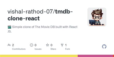 Github Vishal Rathod 07tmdb Clone React 🎬 Simple Clone Of The Movie Db Built With React Js