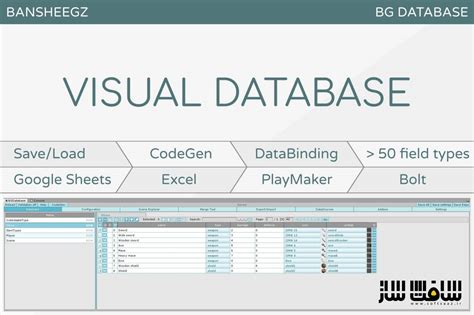 دانلود پروژه Bg Database V172 برای یونیتی سافت ساز