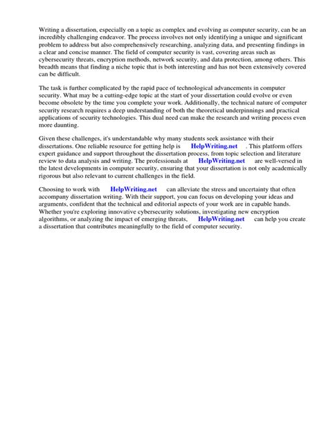Dissertation Ideas Computer Security Pdf Security Computer Security