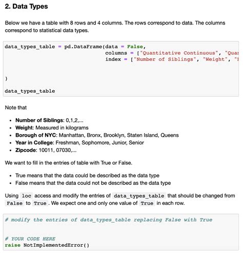 Data Types Below We Have A Table With Rows And Chegg Com