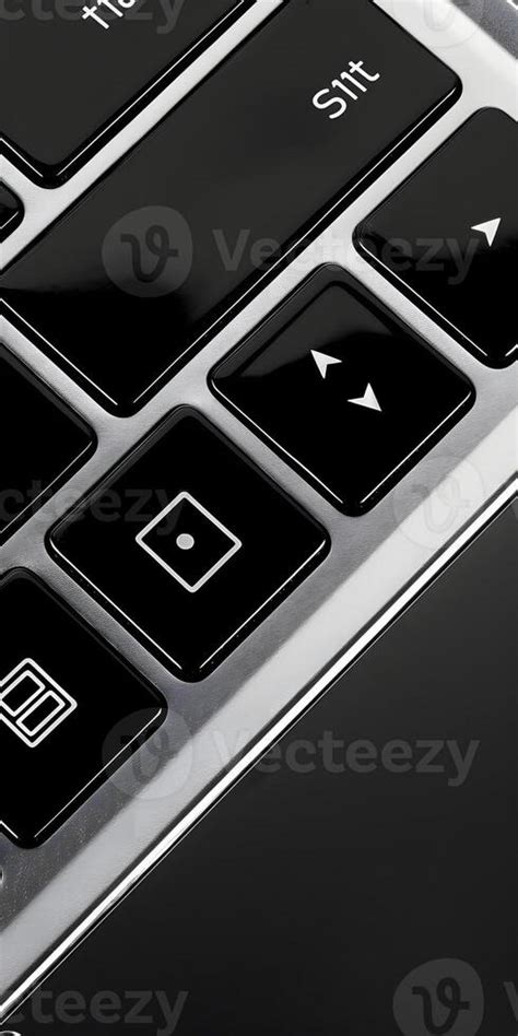 Shiny Metallic Keyboard Closeup Stock Photo At Vecteezy