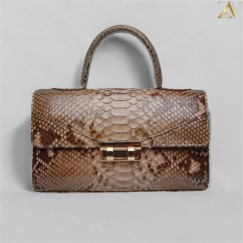 Jual Tas Wanita Premium Kulit Asli Uler Sancapython Top Handle