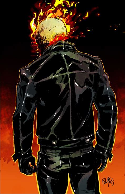 Infinity Comics Photo Ghost Rider Johnny Blaze Ghost Rider Ghost🦢