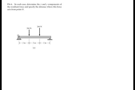 solved p46 in each case determine the x and y components of the