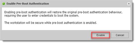 Kb7192 Enable Or Disable Full Disk Encryption Pre Boot Authentication In Eset Endpoint