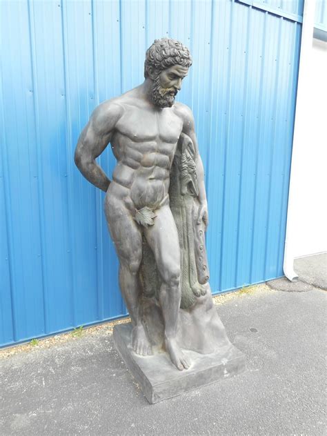 Massive Bronze Greek Statue At 1stdibs Greek Statues Men Bronze