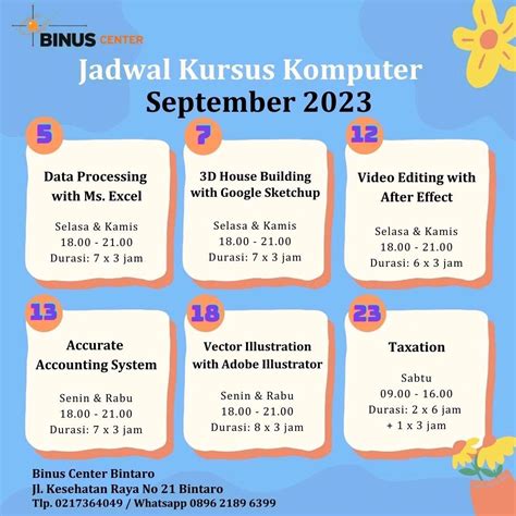Binus Binuscenter Binuscenterbintaro Kursuskomputer Kursusexcel