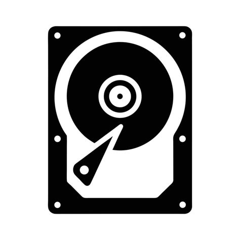 Hard Disk Icon Vector Art At Vecteezy