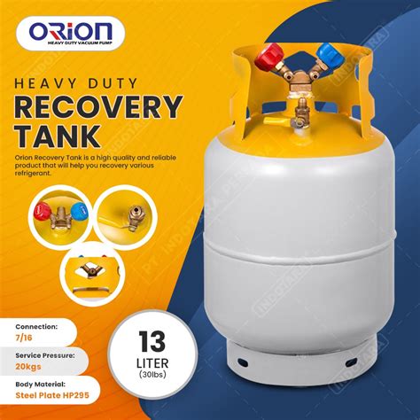 Jual Refrigerant Recovery Tank 30lbs13l For Orion Vacuum Pump