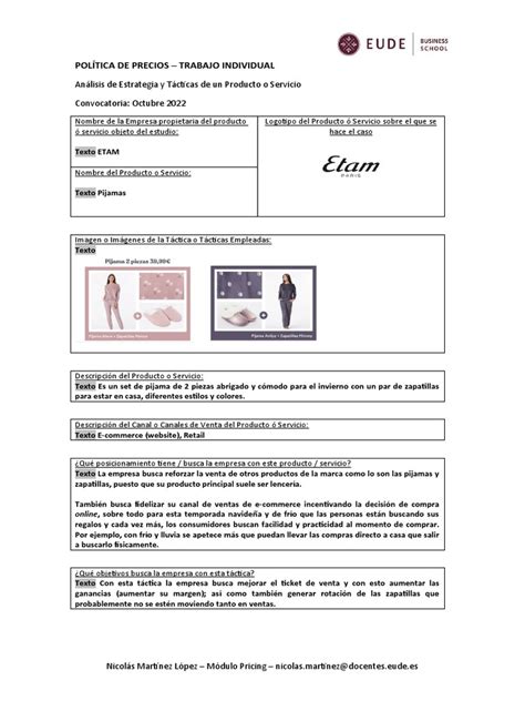 Pricing Pdf