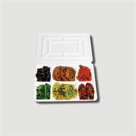 Psp 트레이 6칸도시락 400개 국민포장