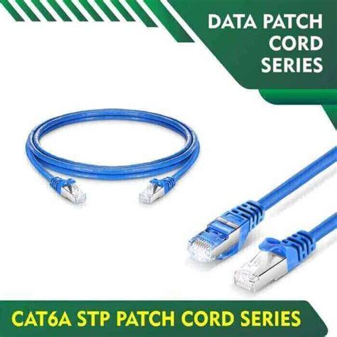 Cat6a 23awg Stp Patch Cord Series 25 Meter Tmt Global Technology