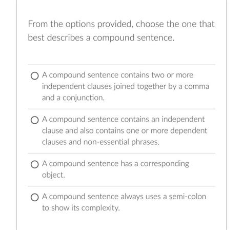 From The Options Provided Choose The One That Best
