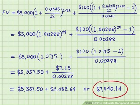 How To Calculate Compound Interest 15 Steps With Pictures