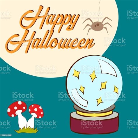 손이 그린된 벡터 할로윈 인사말 카드 전단지 배너 포스터 템플릿 낙서 할로윈 전통 문자입니다 해피 할로윈 낙서입니다 벡터